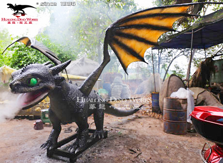 Toothless Dinosaur-Animatronic Dragons-PRODUCTS-老网站栏目-Large-scale ...